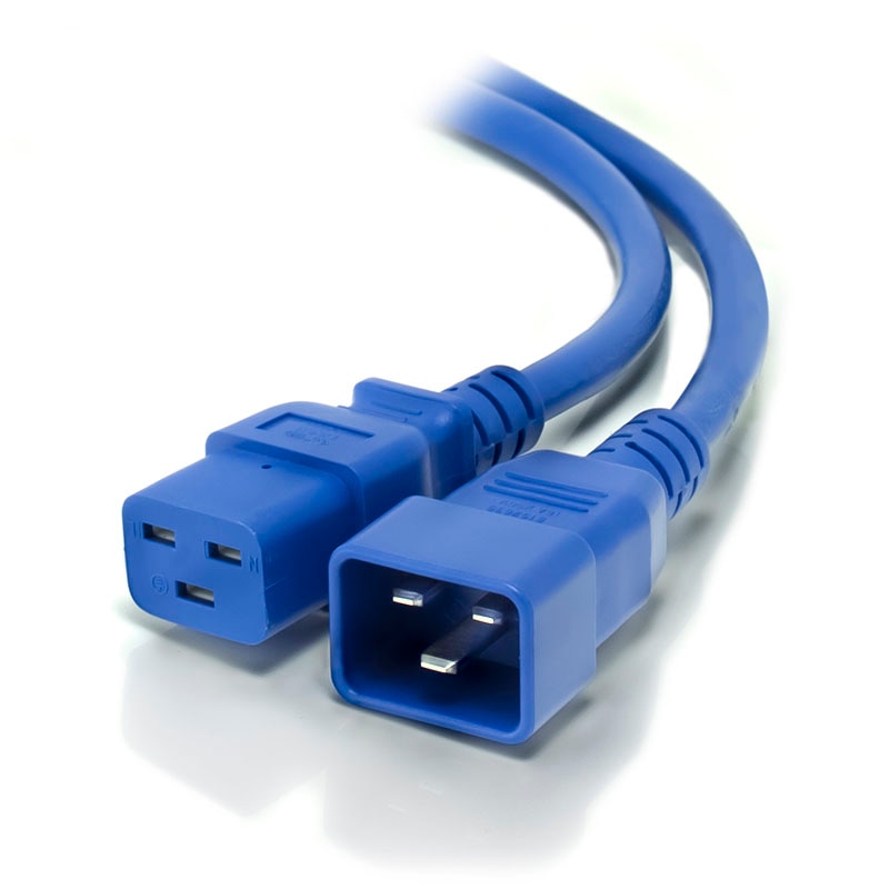 ALOGIC 1.5m IEC C19 to IEC C20 Power Extension - Male to Female Cable ...